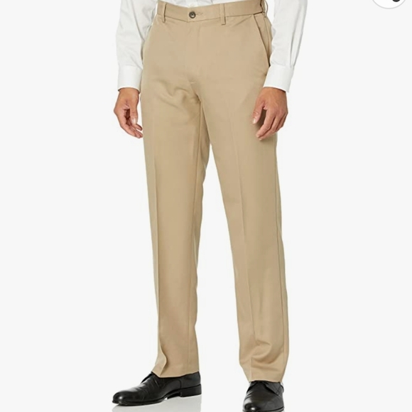 Amazon Essentials | Pants | Amazon Essentials Mens Khaki Pants Classic Fit 34x32 Nib | Poshmark